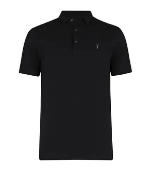Allsaints Embroidered Polos For Men