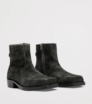 ALLSAINTS Suede Orla Ankle Boots