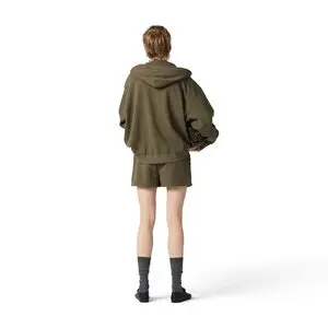 Miu Miu Garment-dyed Fleece Shorts
