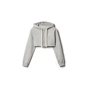 Miu Miu Cropped Hoodie Jacket