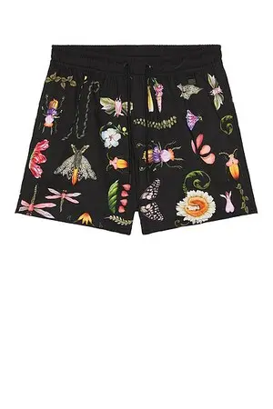 Agua Bendita Cassius Swim Trunks - Black