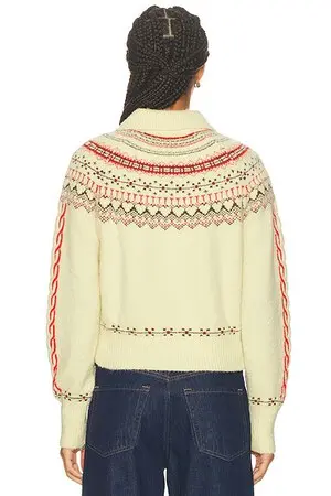 Guest In Residence Cloud Chalat Cardigan - Mist Combo