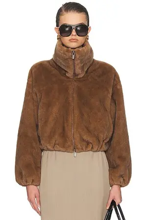 A.L.C. Hazel Faux Fur Jacket