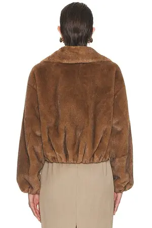 A.L.C. Hazel Faux Fur Jacket