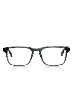 Eyebobs Seymour 52mm Rectangular Reading Glasses - Thyme/basil