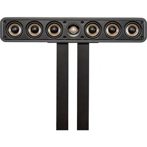 POLK AUDIO Signature Elite Es35 Slim Center Channel Speaker - Black
