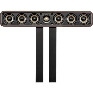 POLK AUDIO Signature Elite Es35 Slim Center Channel Speaker - Walnut