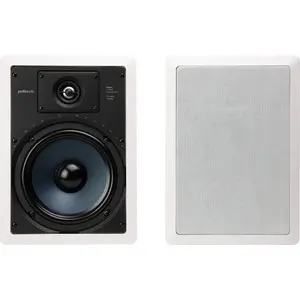 POLK AUDIO Rc85i 8" In-wall 2-way Speakerspair - White