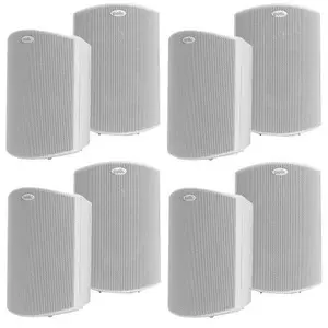 POLK AUDIO Atrium 6 All Weather Outdoor Loudspeakers8 Pack - White