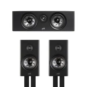 POLK AUDIO Reserve 3.0 Channel Home Theater Speaker Bundle - Black