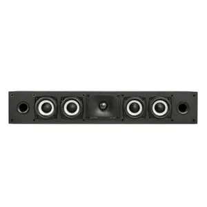 POLK AUDIO Monitor Xt35 Low-profile Center Channel Speaker - Black