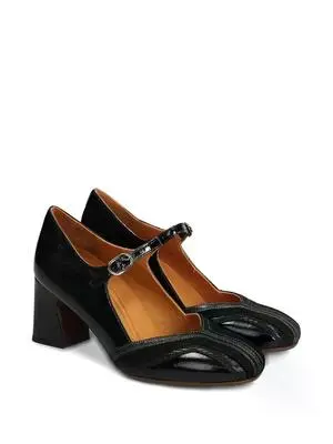 Chie Mihara Feva Leather Pumps