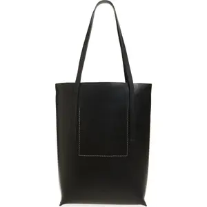Rick Owens Leather Shopper Bag - Black