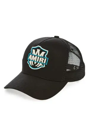 Amiri Ma Logo Trucker Hat