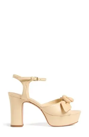 Cinq À Sept Arianna Platform Sandal - Beige