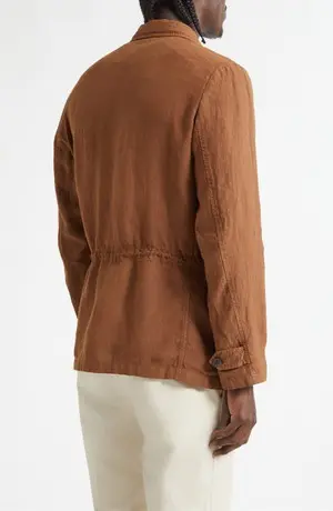 Boglioli Linen Field Jacket