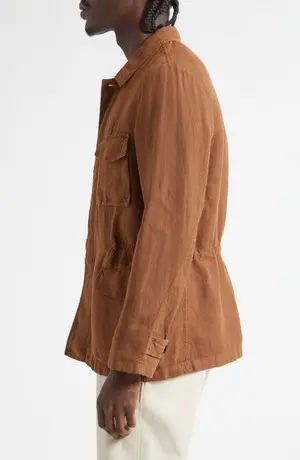 Boglioli Linen Field Jacket