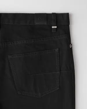 Dior Bootcut Cotton Twill Jeans