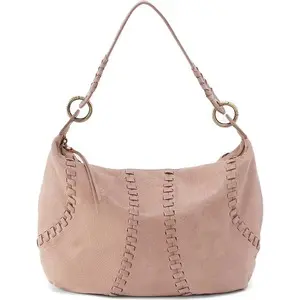 Hobo Opal Leather Shoulder Bag Whiskey