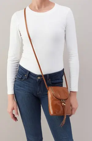 Hobo Fern Crossbody Bag - Truffle