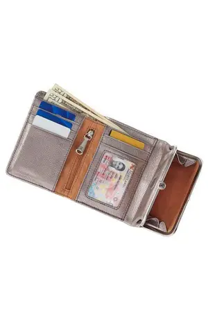 Hobo Robin Leather Compact Wallet