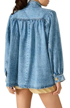 Steve Madden Marceline Denim Shirt Jacket