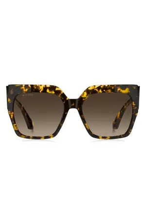 Etro 57mm Square Sunglasses - Havana/brown Sf