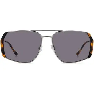 Isabel Marant 60mm Pilot Sunglasses - Havana Ruthenium/violet