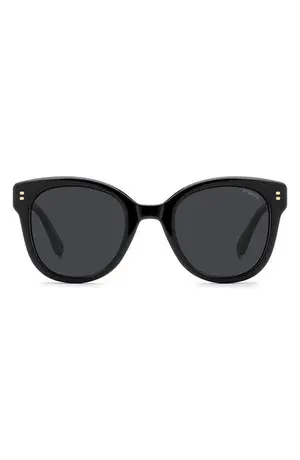 POLAROID 50mm Polarized Round Sunglasses