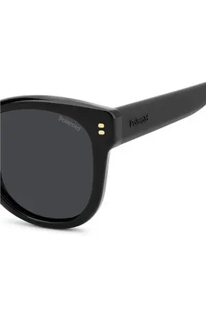 POLAROID 50mm Polarized Round Sunglasses
