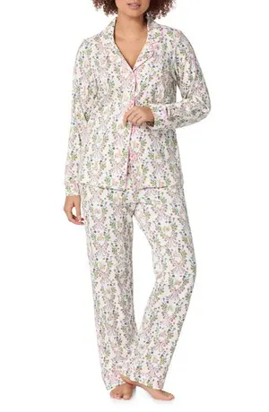 BEDHEAD PAJAMAS Stretch Cotton Jersey Pajamas - Bunny Blooms