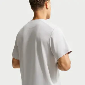 Nike Primary Dri-fit Short-sleeve Versatile Top - Grey