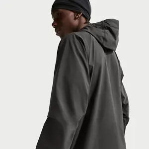 Nike Tech Dri-fit Woven Full-zip Windrunner Jacket - Grey