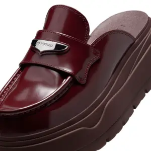 JORDAN Mule Loafers - Red