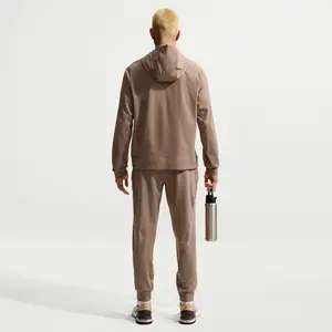 Nike Dri-fit Uv Protection Pullover Performance Hoodie - Brown