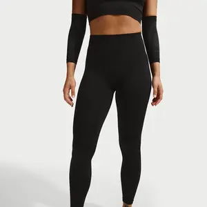 Nike Pro Seamless High-waisted 7/8 Leggings - Black