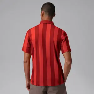 JORDAN Sport Dri-fit Printed Golf Polo - Red