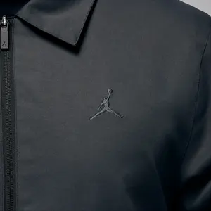 JORDAN Full-zip Golf Jacket - Black