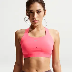 Nike Swift High-support Lightly Lined Sports Bra - Pink