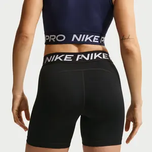Nike Pro 365 5" Mid-rise Shorts - Black