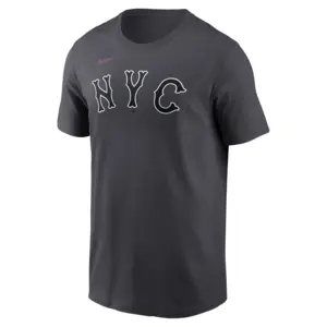 Nike Juan Soto New York Mets City Connect Men's Mlb T-shirt Grey