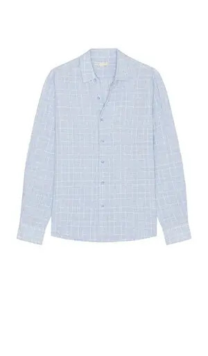 Onia Linen Long Sleeve Shirt In . Also