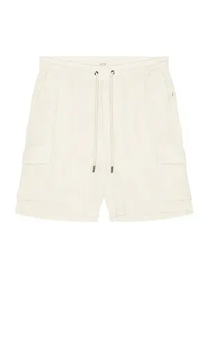 Onia Air Linen Pull On Cargo Short