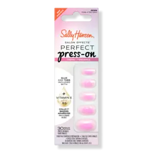 SALLY HANSEN Salon Effects Perfect Press-on Pink Nails - State Of The Heart