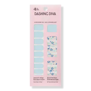 DASHING DIVA Gloss, Gel Nail Polish Strips, June Bloom - One-color
