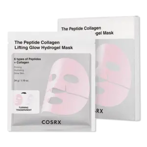 COSRX The Peptide Collagen Lifting Glow Hydrogel Mask - One-color