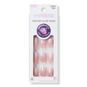 Kiss Impress Design Short Oval Press On Nails - Even Better