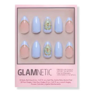 GLAMNETIC Angel In Blue Press-on Nails - One-color