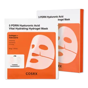 COSRX 5 Pdrn Hyaluronic Acid Vital Hydrating Hydrogel Mask - One-color