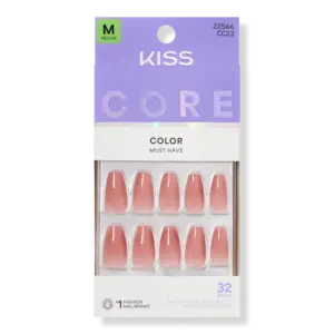 Kiss Core Color Medium Coffin Press On Nails, Jubilation